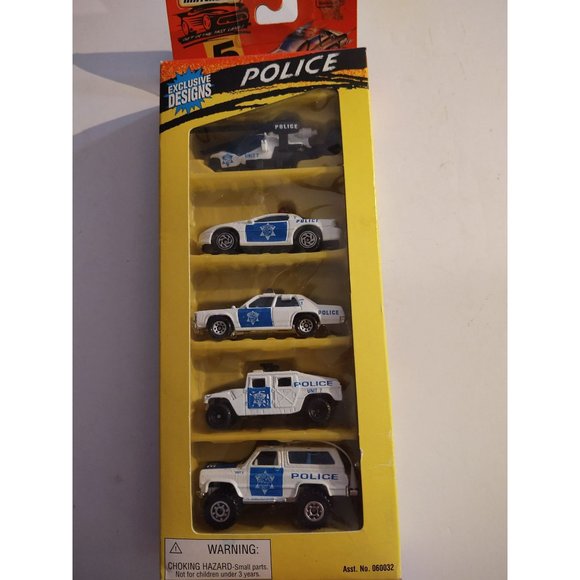 Matchbox Police Cars 5 Pack